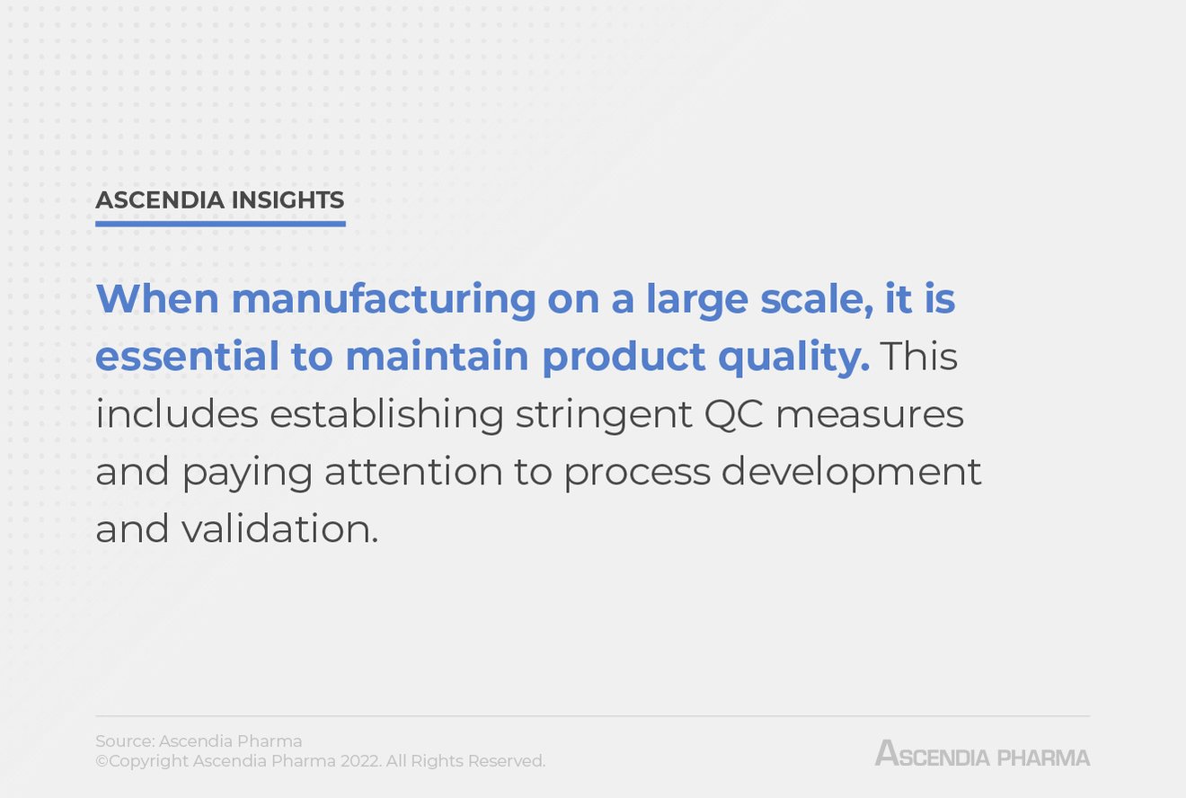 How to Scale Up Pharmaceutical Manufacturing