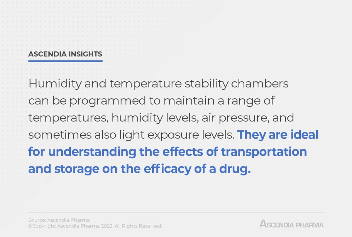 Stability Chambers: Testing, Equipment & Uses - Ascendia