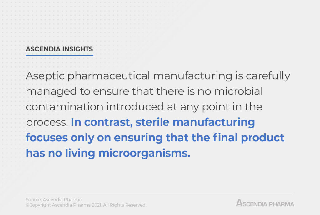 Aseptic Pharmaceutical Manufacturing: How It Works