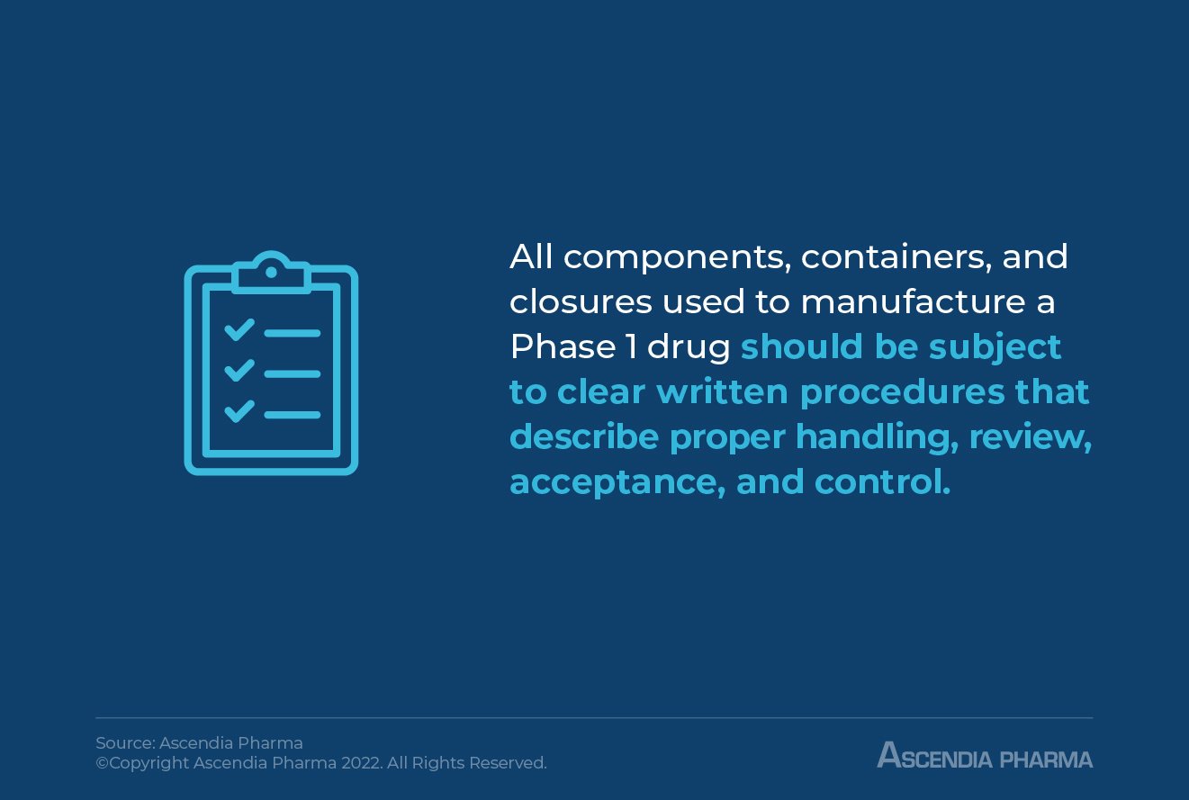 Phase 1 Manufacturing: How to Prepare | Ascendia