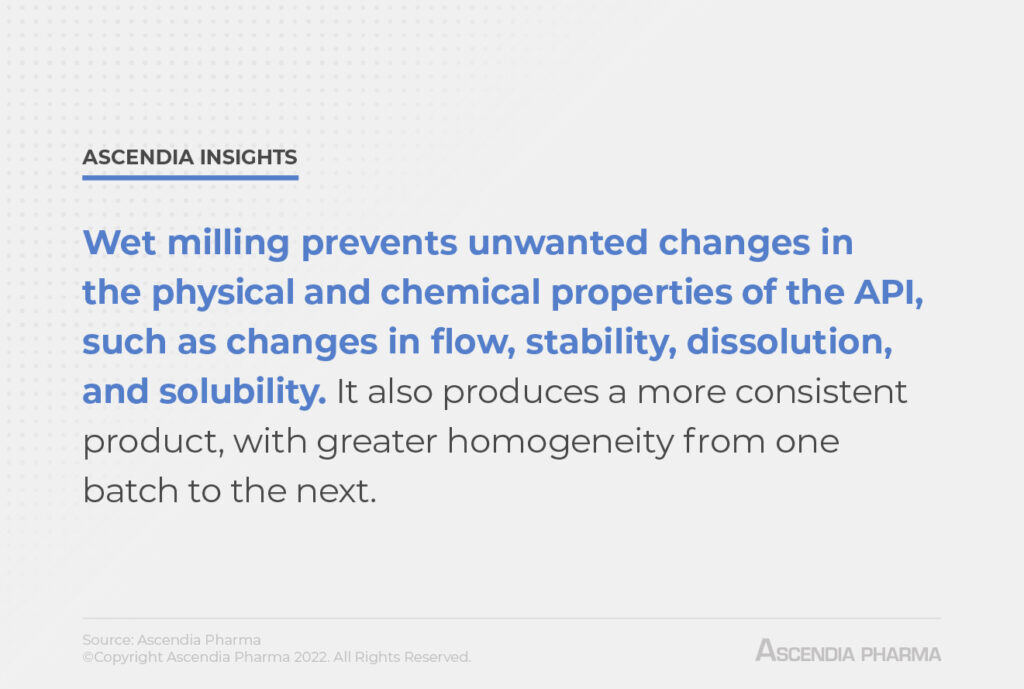 Wet Milling vs. Dry Milling in the Pharmaceutical Industry Wet Milling ...