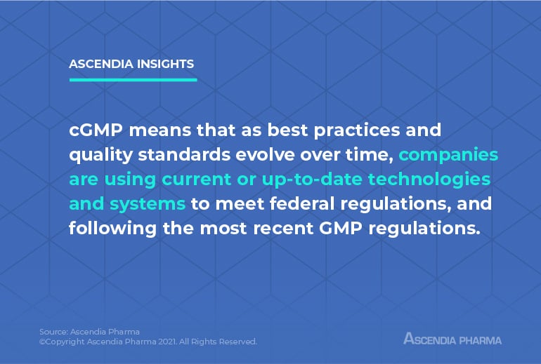 cGMP vs GMP: What's the Difference? | Ascendia Pharma